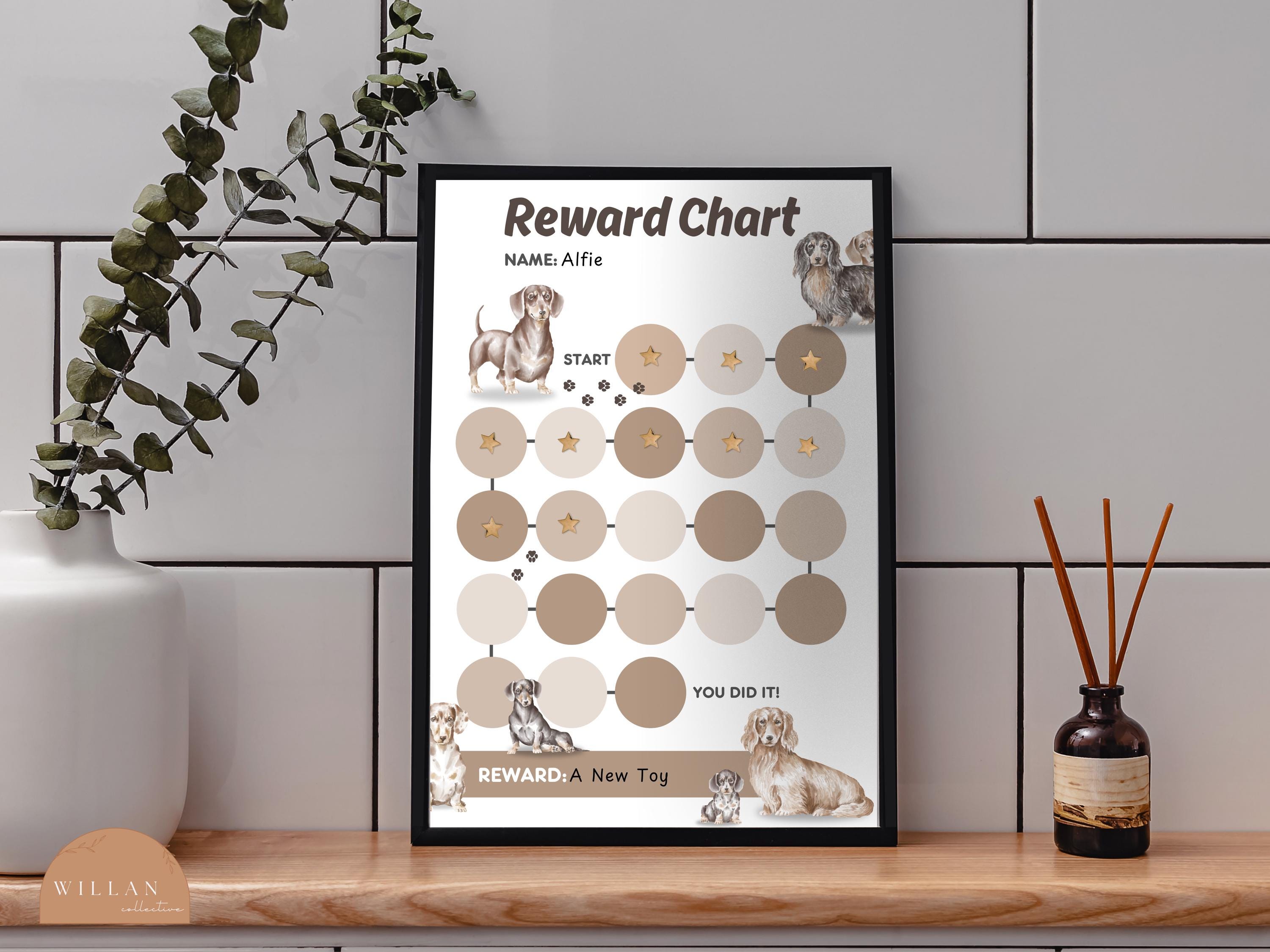 Printable Reward Chart for Kids | Digital Reward Chart | Star Chart ...