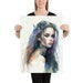 Brooke Watercolor Portrait Poster HIGH GLOSS - Etsy