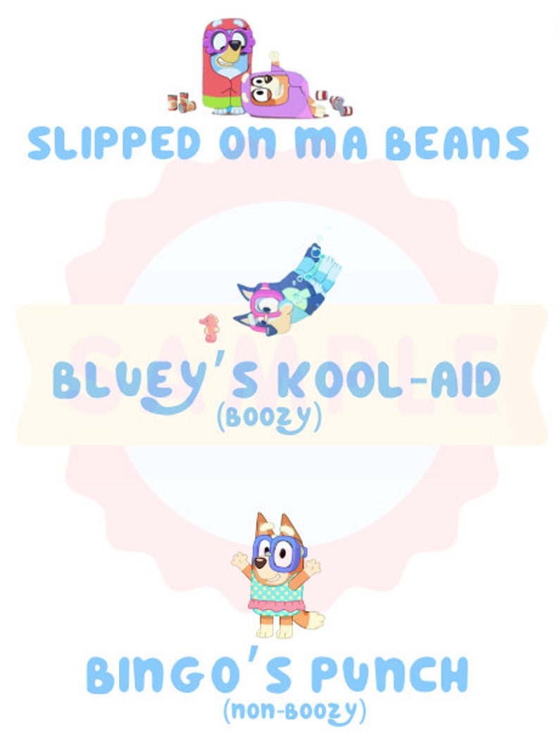 Bluey Birthday Party Decorations Food Tags / Decor Signs - Etsy