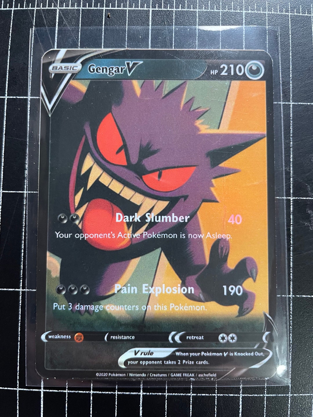 SSP Custom Gengar Artwork Proxy Card - Etsy