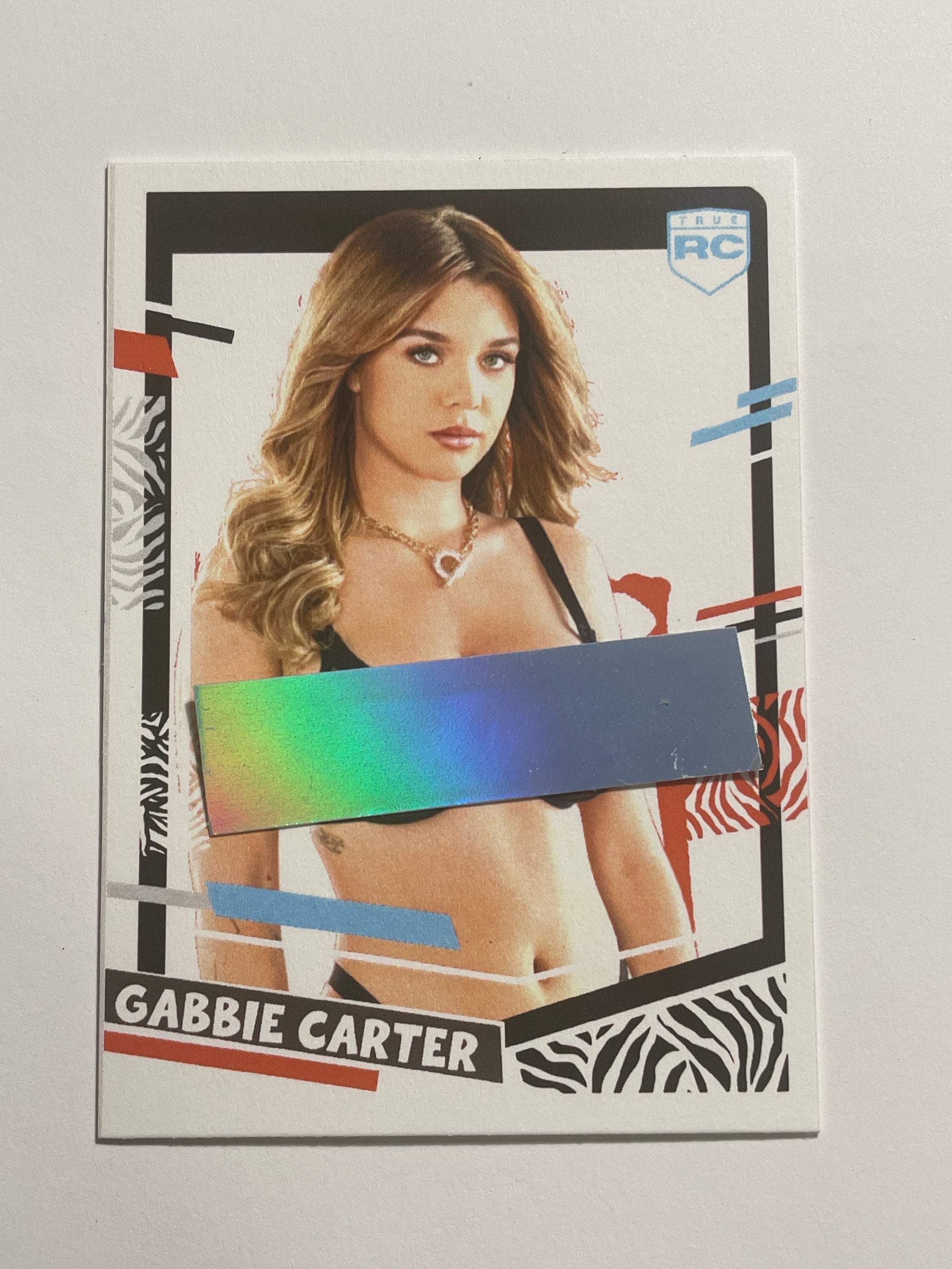 Gabbie Carter Adult Star Card Custom One of One 1/1 - Etsy