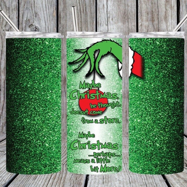 Grinch Maybe Christmas Png - Etsy