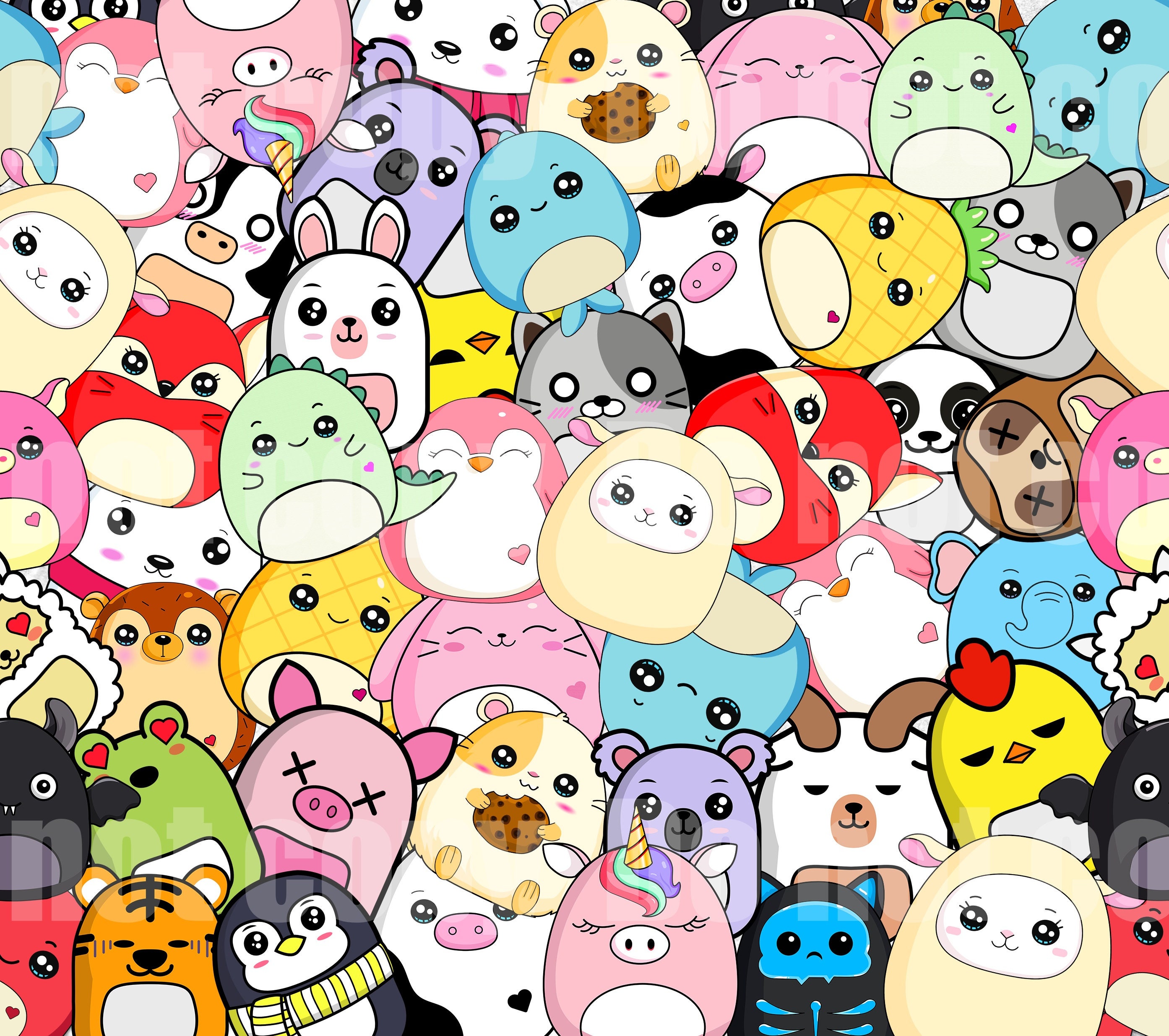 Squishmallow PNG, Skinny/straight Tumbler Wrap 20oz PNG, Digital ...