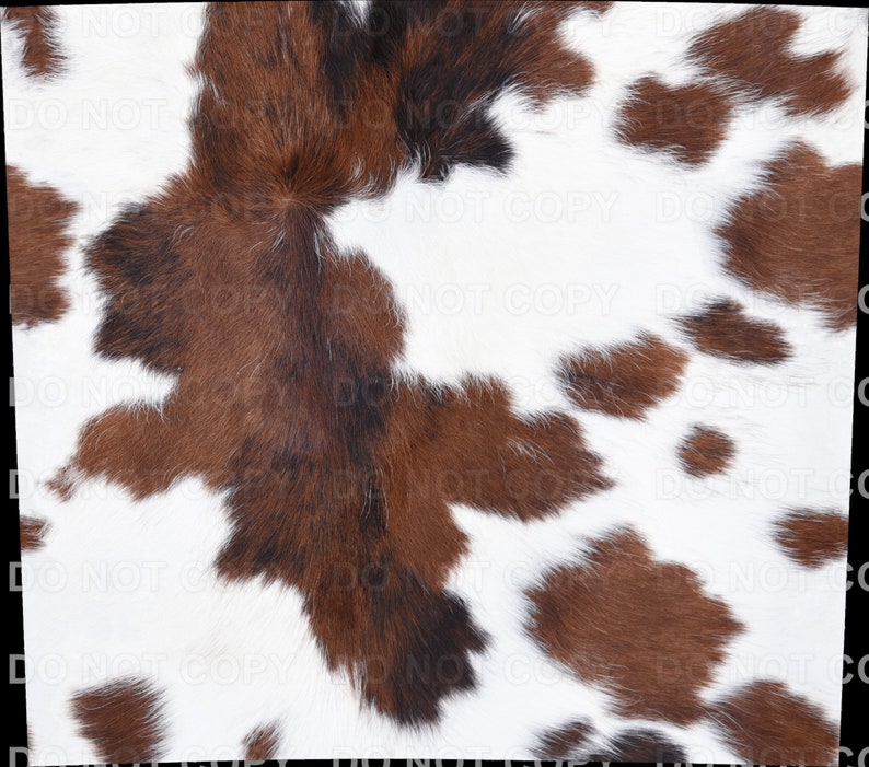 Cowhide PNG, Skinny & Tapered Tumbler Wrap 20oz PNG, Digital Download ...
