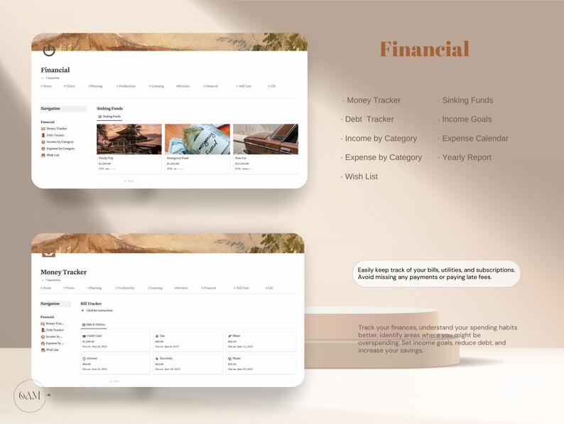 ADHD Notion Template Notion Dashboard ADHD Notion Digital Etsy Ireland