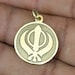 Khanda Necklace, Guru Govind Singh Gift, Sikhism Symbol, Protection ...