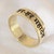 Mahamantra Hare Krishna Ring, Mahamantra Holy Names, Pure Silver Ring ...