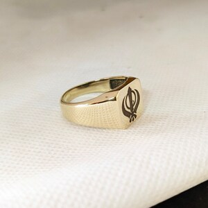 Sikh Khanda Ring, Sikhism Symbol Ring, Khalsa Khanda Ring, Ekonkar Ring ...