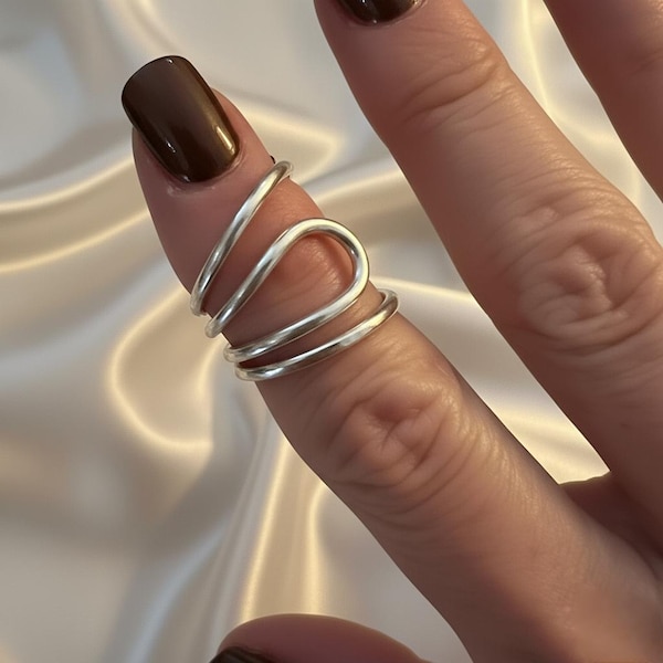Silver Ring Splint - Etsy