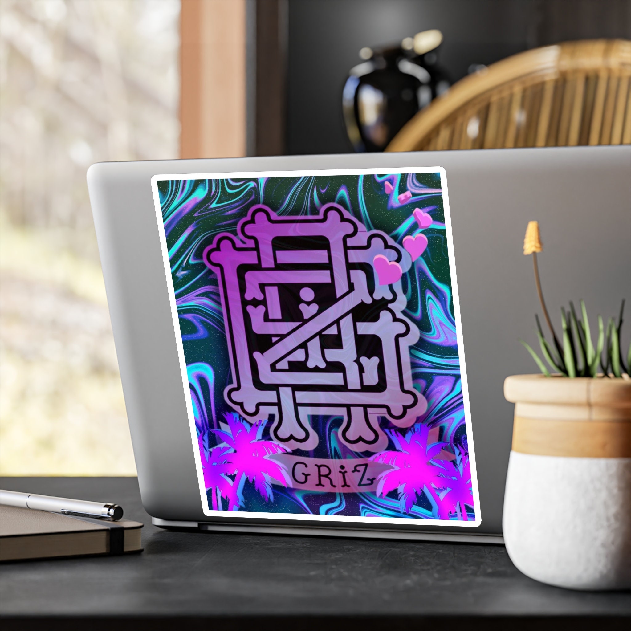 Griz Logo Vinyl Decal - Etsy