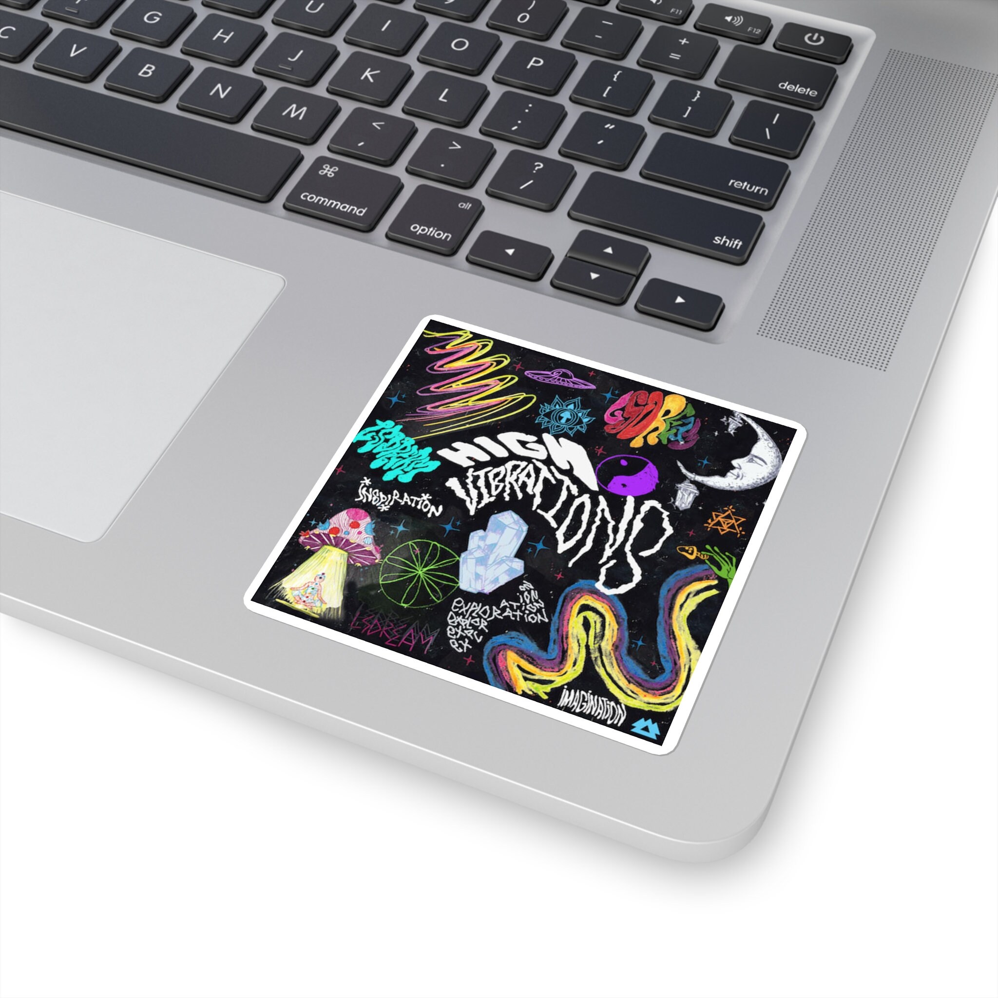 High Vibration - Lsdream Sticker - Etsy
