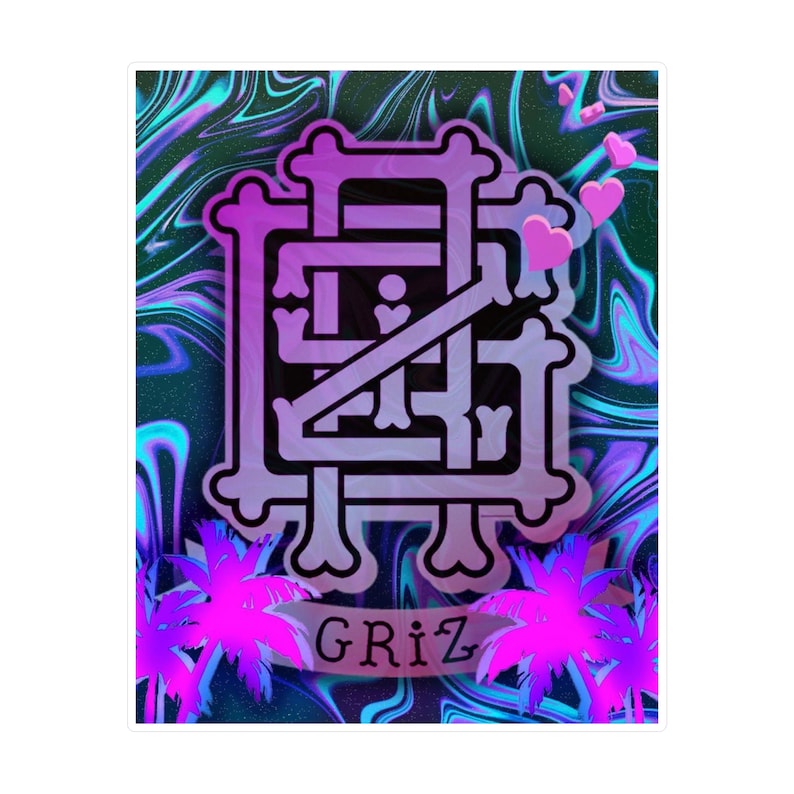 Griz Logo Vinyl Decal - Etsy