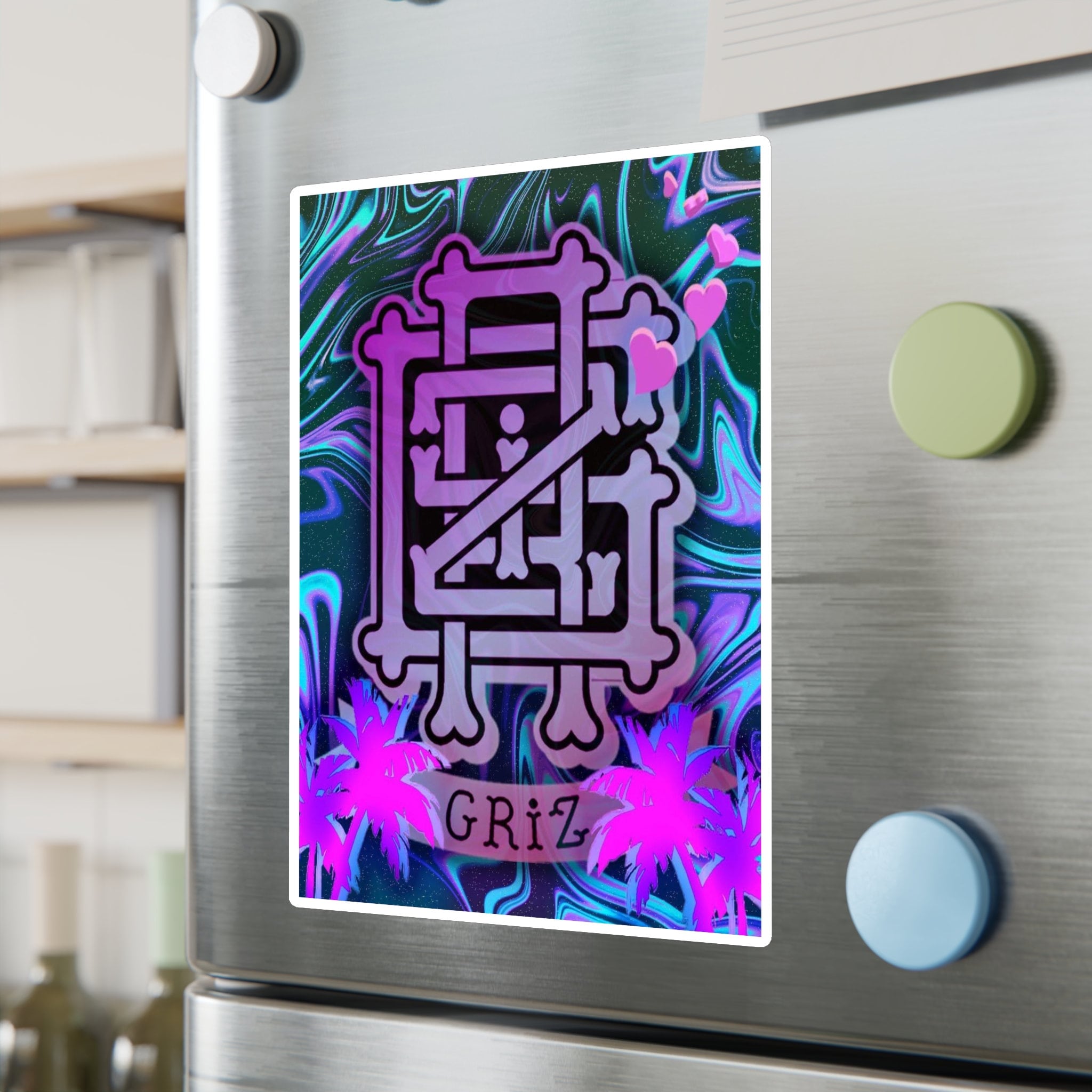 Griz Logo Vinyl Decal - Etsy