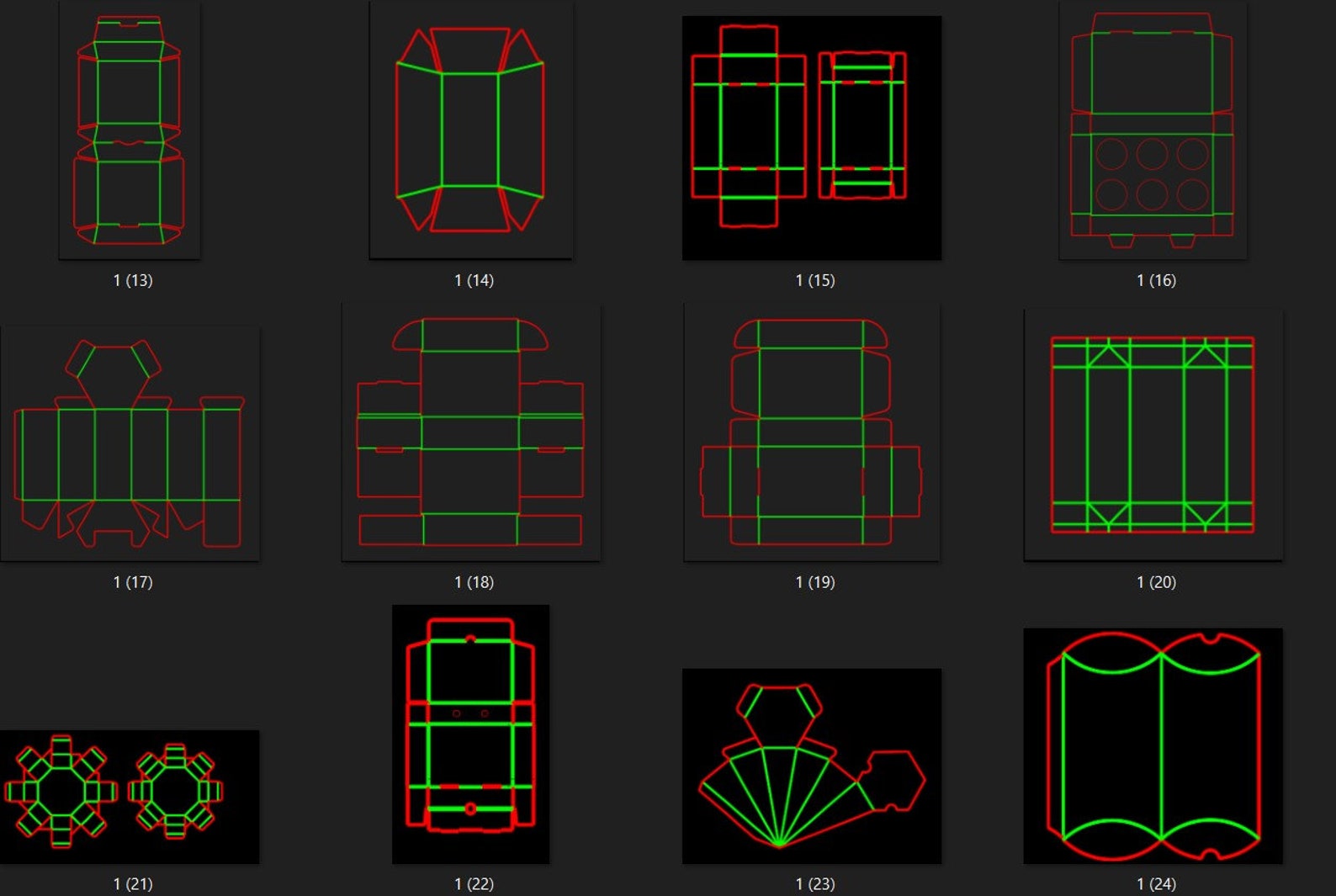 2 Custom Box Template SVG, Vector, Box Template, Personalized Template ...