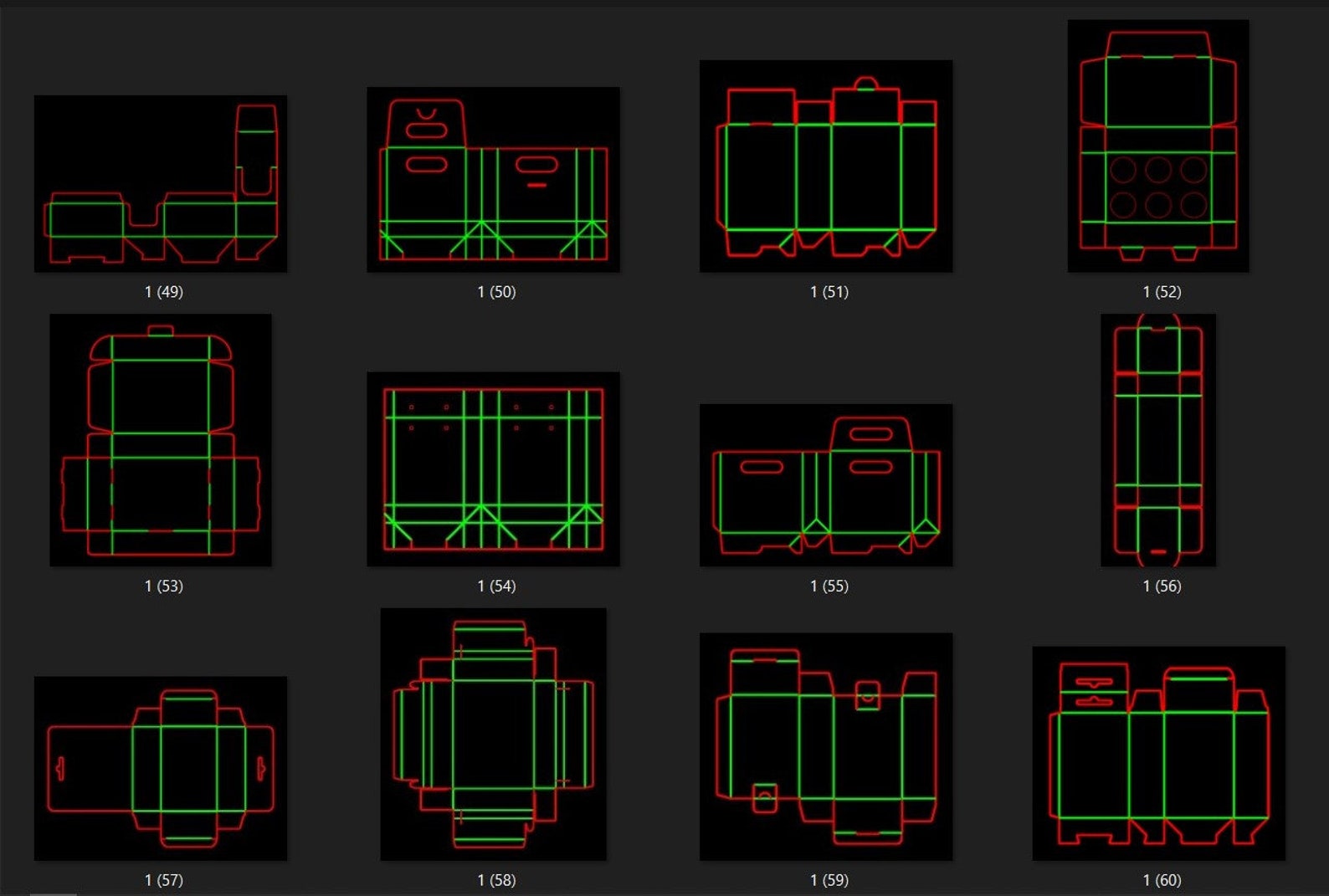 2 Custom Box Template SVG, Vector, Box Template, Personalized Template ...