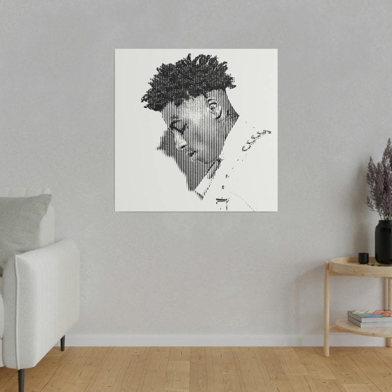 NBA Young Boy YB Art - Etsy