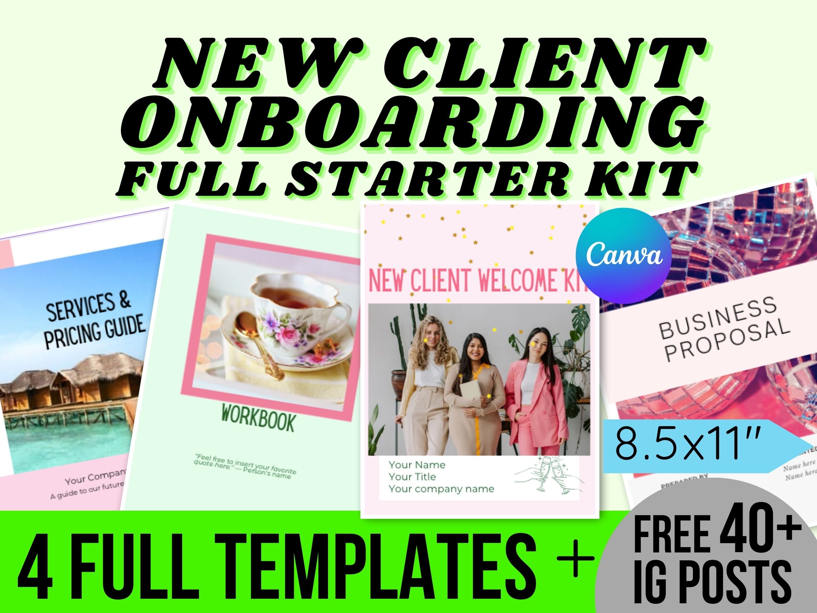New Client Onboarding Template New Client Intake Business Coach Client ...
