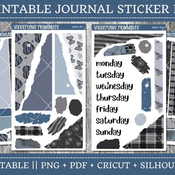 Journal Stickers - Etsy