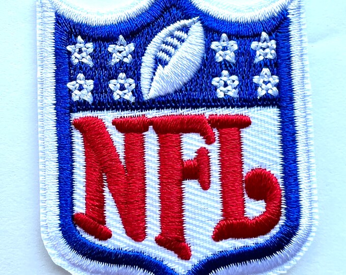 Embroidered Patch NFL Iron on Football Emblem F04 - Etsy