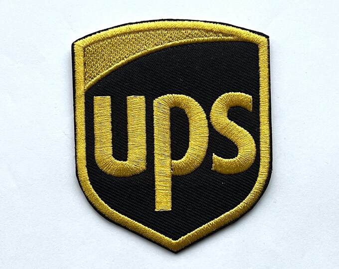 Embroidered Patch UPS Iron on Speedy Delivery Emblem New - 27 - Etsy