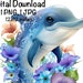 Dolphin, Cute Dolphin Clipart, Ocean Animals Sea Dolphin PNG, Dolphin ...
