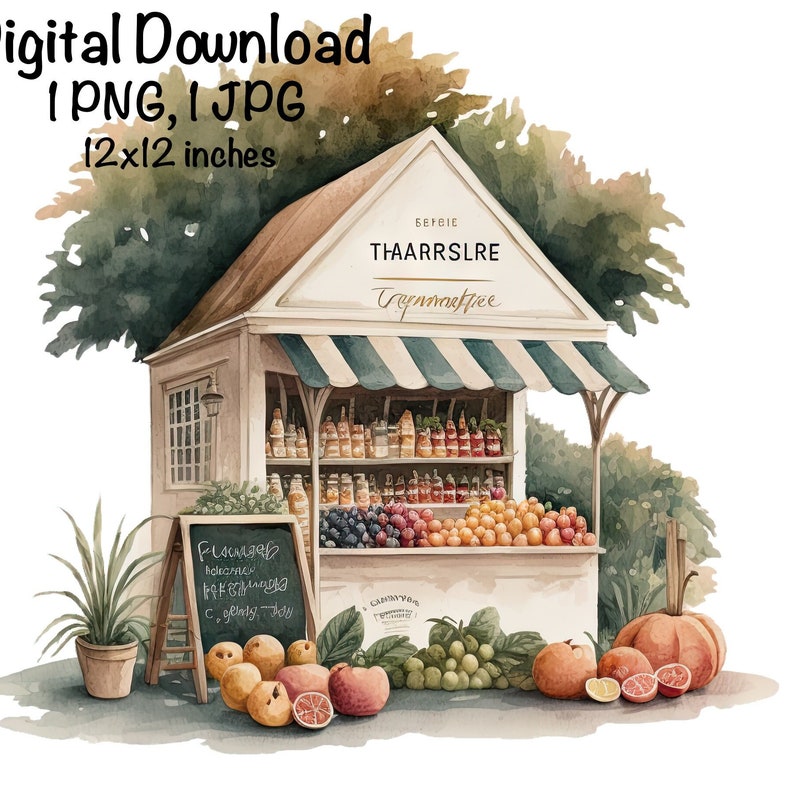 Fruit Stand - Etsy