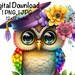 Graduation Owl Clipart Grad Student Owl PNG College Graduation ...
