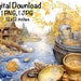 Gold Panning PNG Gold Mining Clipart Outdoor Gold Panning Watercolor ...