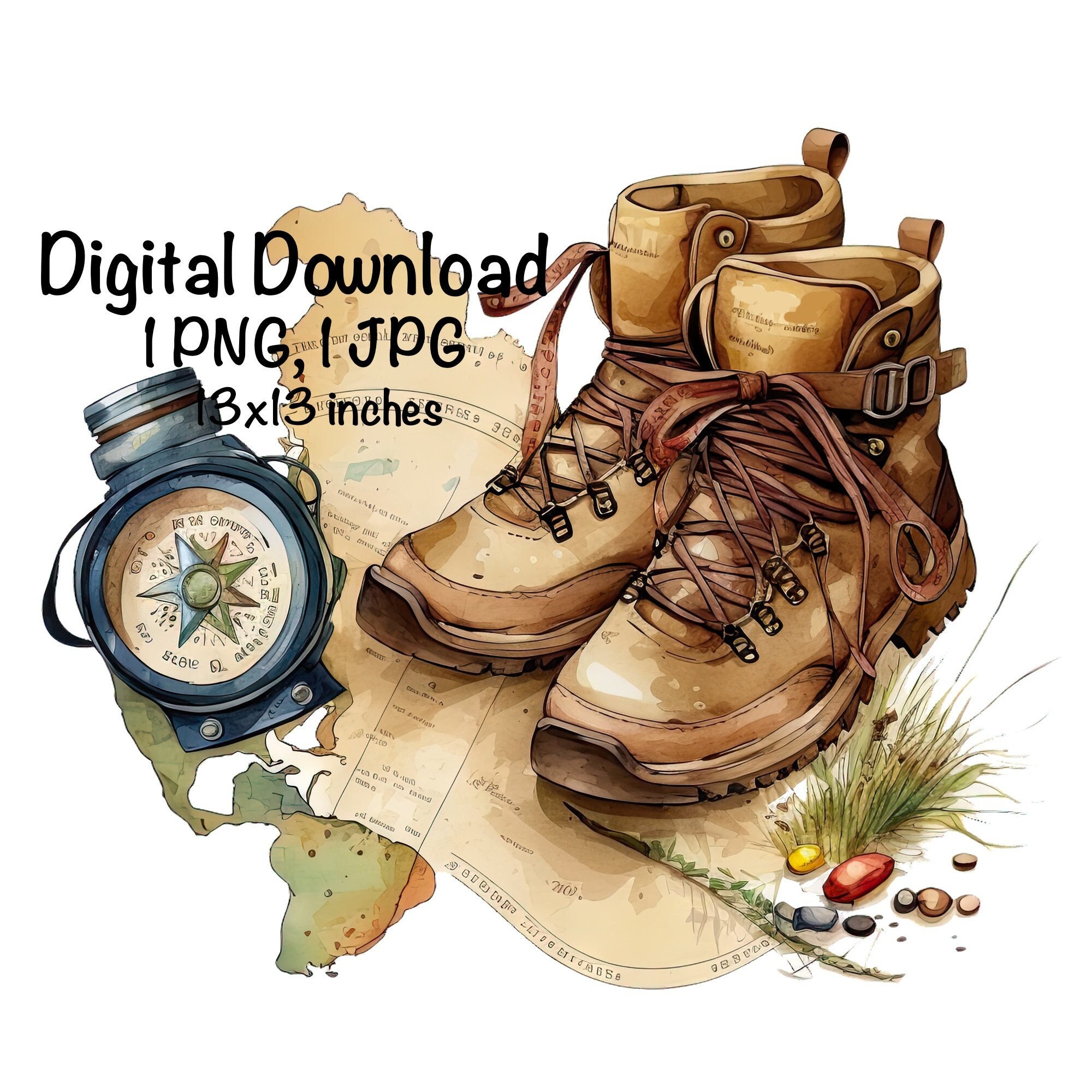 Clipart Hiking Boots