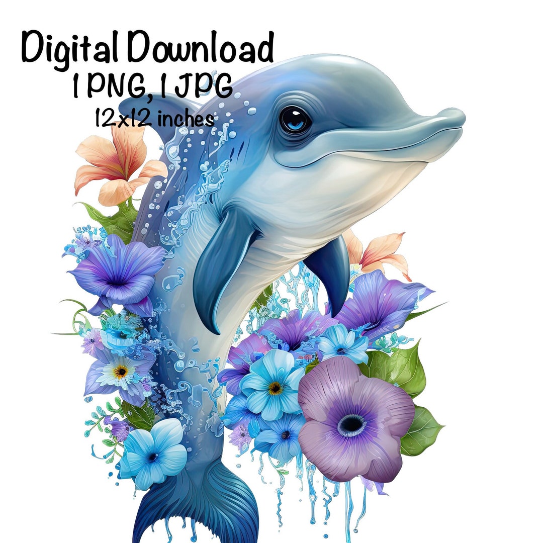 Dolphin, Cute Dolphin Clipart, Ocean Animals Sea Dolphin PNG, Dolphin ...