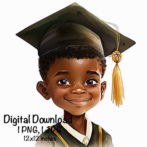 Jongen Kleuterschool Afstuderen Clipart Aangepaste Klas Van 2024