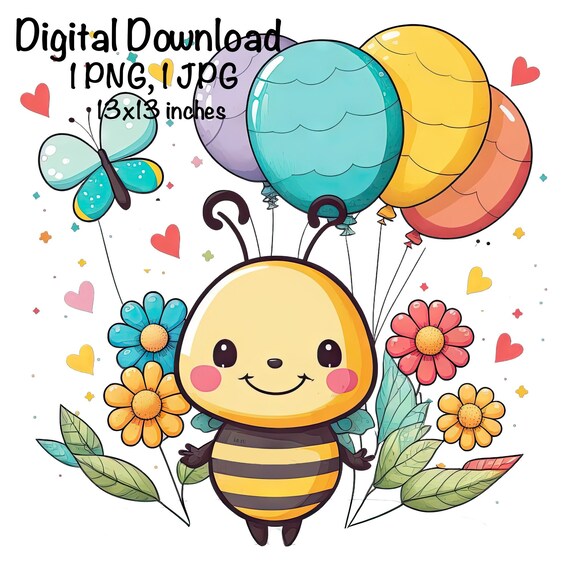 Clipart Cute Bee