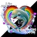 Dolphin PNG, Cute Sea Dolphin Clipart, Ocean Animals Rainbow Dolphin ...