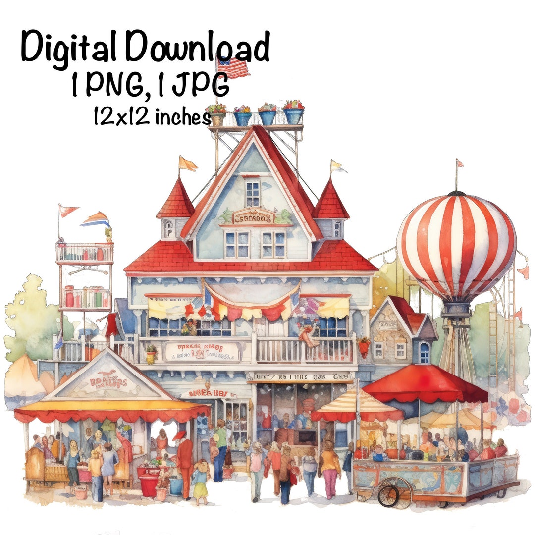 County Fair PNG, Digital Download, County Fairy Sublimation Clipart ...