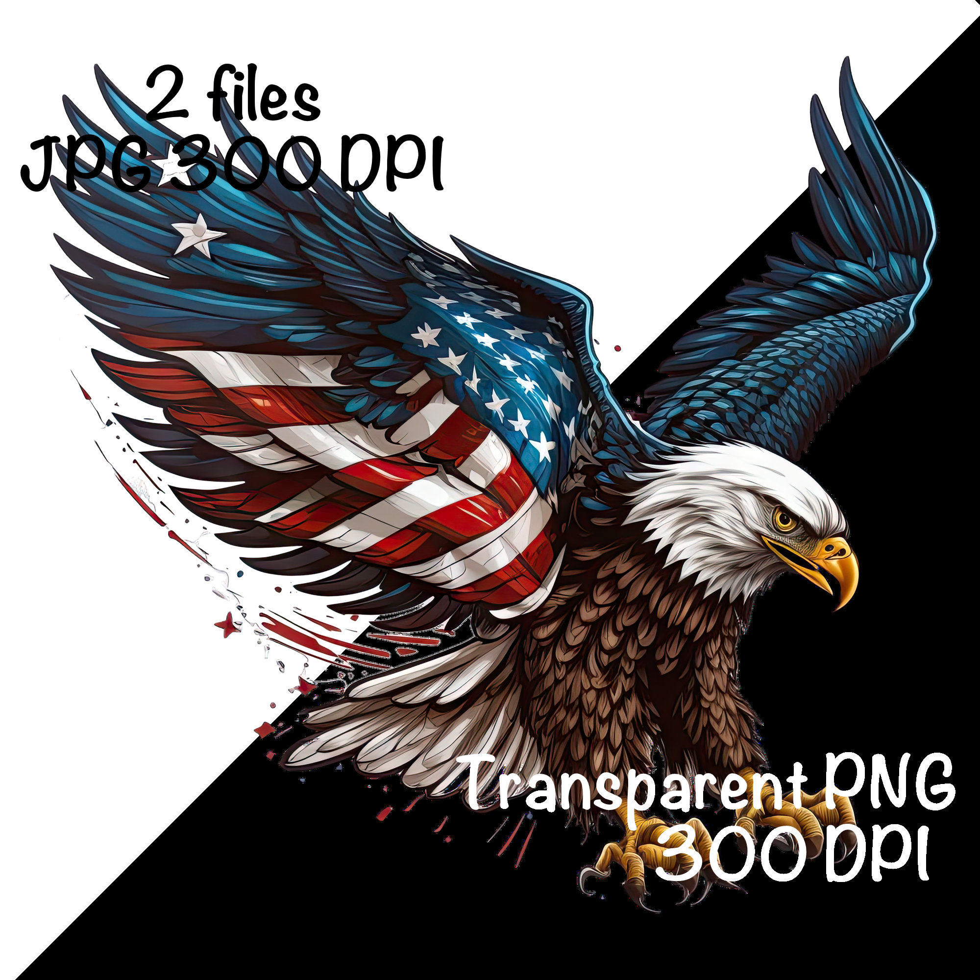 Eagle Carries Away Camera Clipart