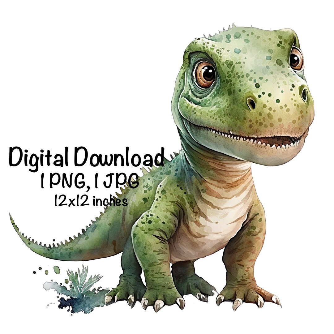 Cute Dinosaur Clipart Dino Prehistoric Animals PNG Dinosaurs ...