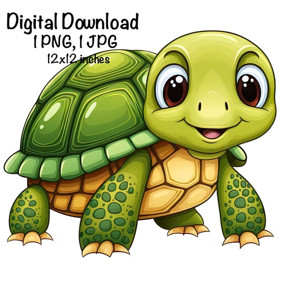 Pet Turtle Clipart