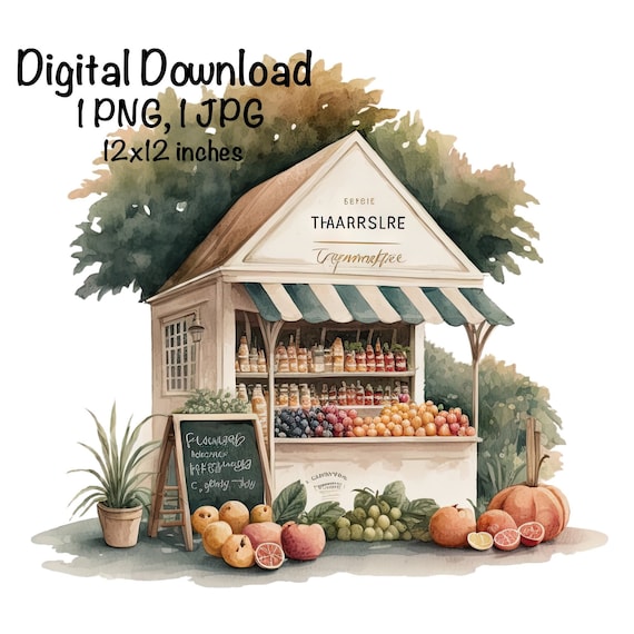 Fruit Market Clipart Pic