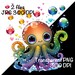 Cute Octopus PNG Clipart Ocean Animals Sea Octopus PNG Adorable Happy ...