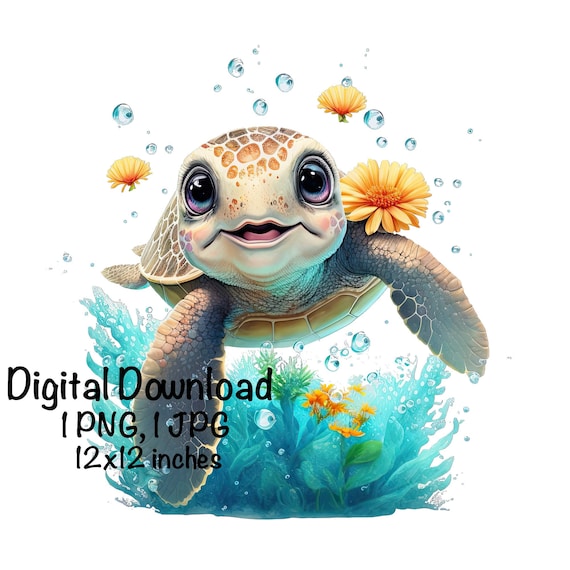 Nemo Turtle Clipart Free