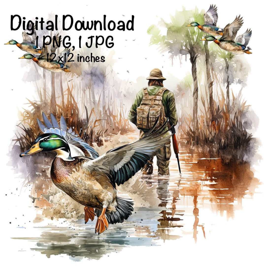 Mallard Duck PNG Wild Duck Sublimation PNG Mallard Duck Sublimation ...