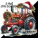 Merry Christmas Farm Tractor PNG Red Farm Tractor Farm Vehicle Boys ...