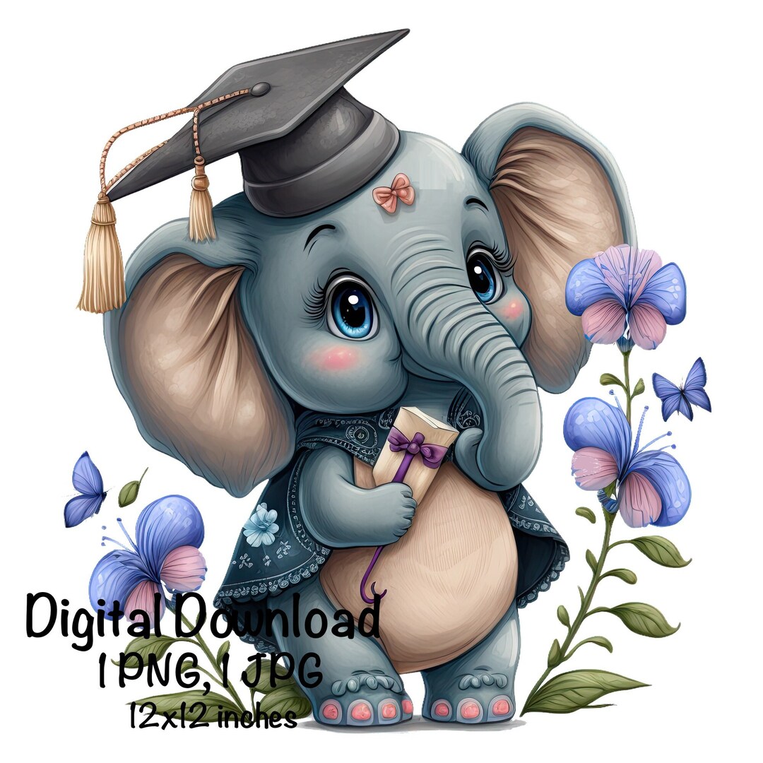 Elephant, Cute Elephant Clipart, Safari Animals Elephant PNG, Elephant ...