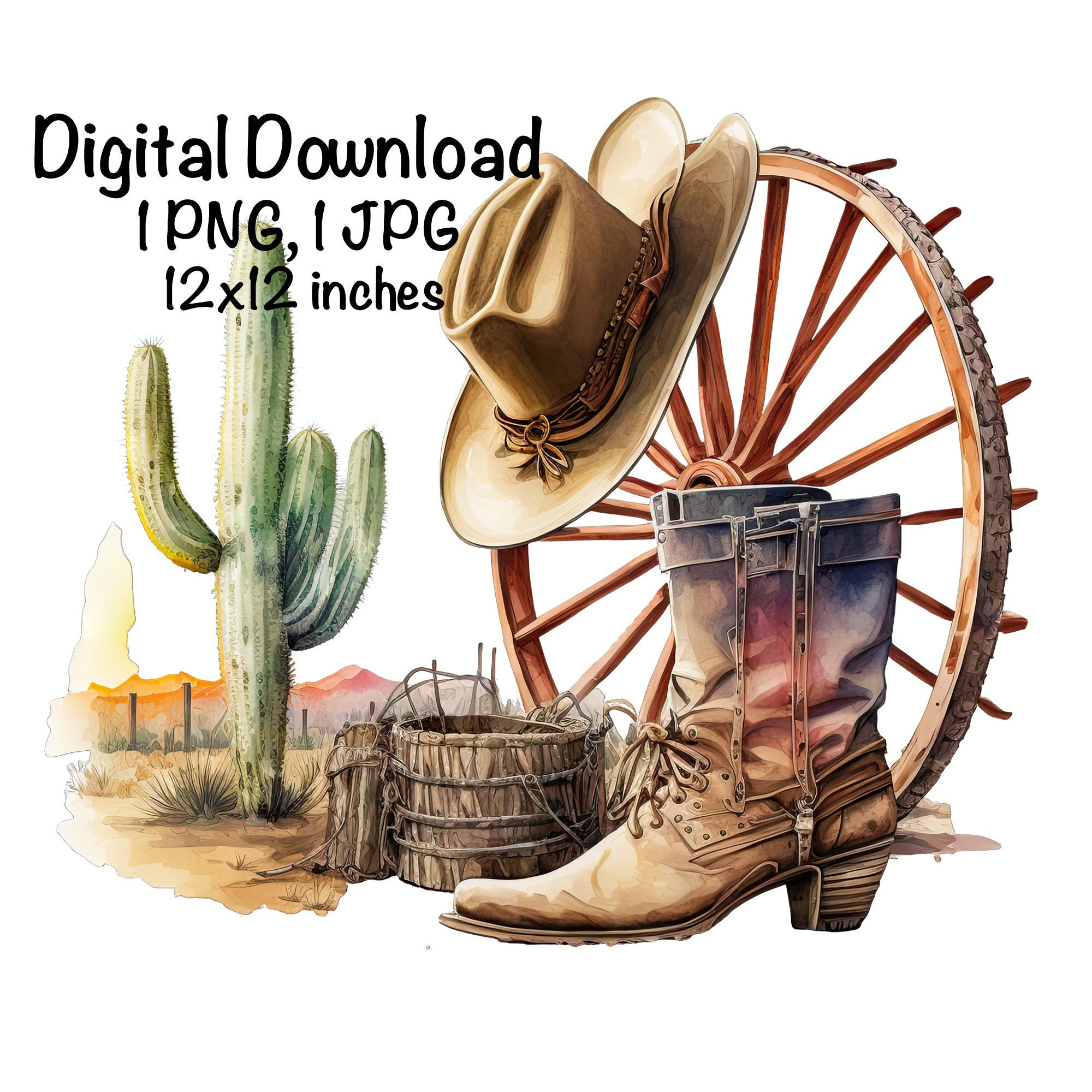 Country Western Clipart