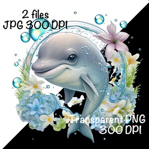 Dolphin, Cute Dolphin Clipart, Ocean Animals Sea Dolphin PNG, Dolphin ...