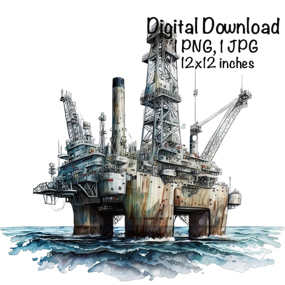 Clipart Oil Platform