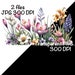 Beautiful Spring Flowers Border Line PNG Clipart Spring Flowers Line ...
