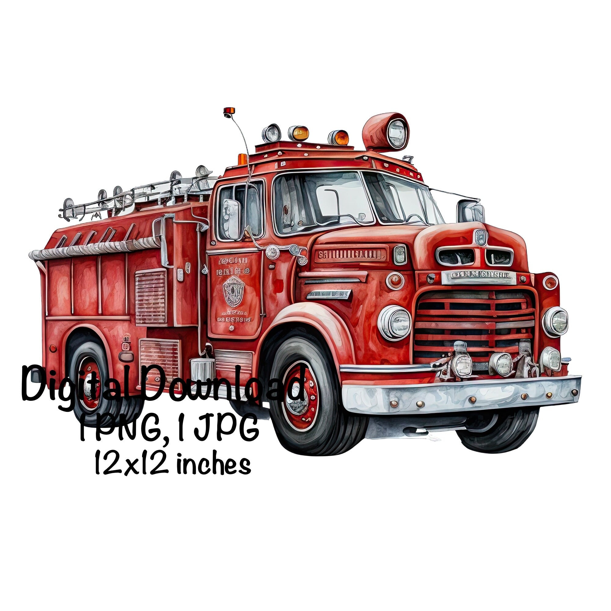 Fire Truck Clipart Free
