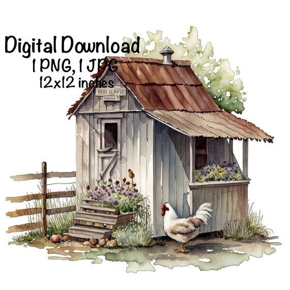 Henhouse Clipart