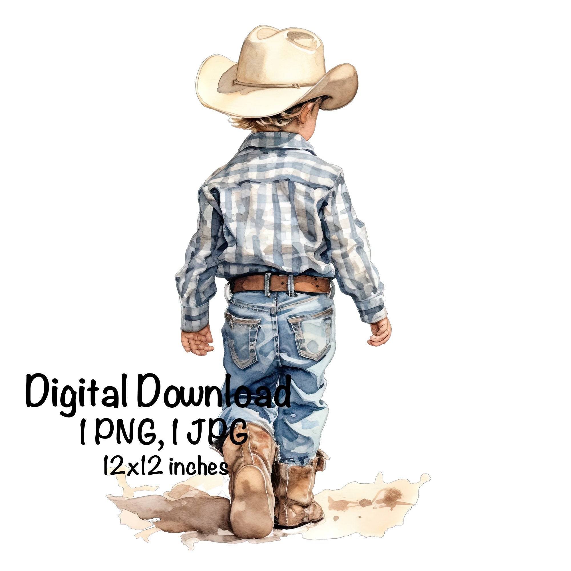 Little Cowboy Clipart